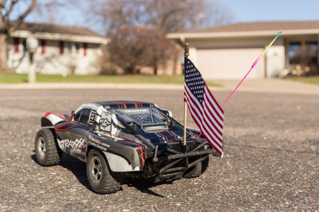 Slash Bumper Flag Mount - Meatball Racing